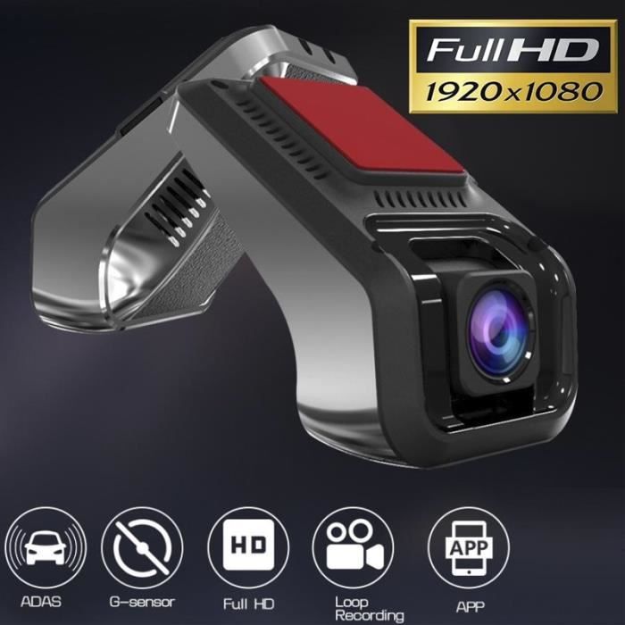 Caméra de tableau de bord 1080P Full HD, dashcam, enregistreur vidéo ...