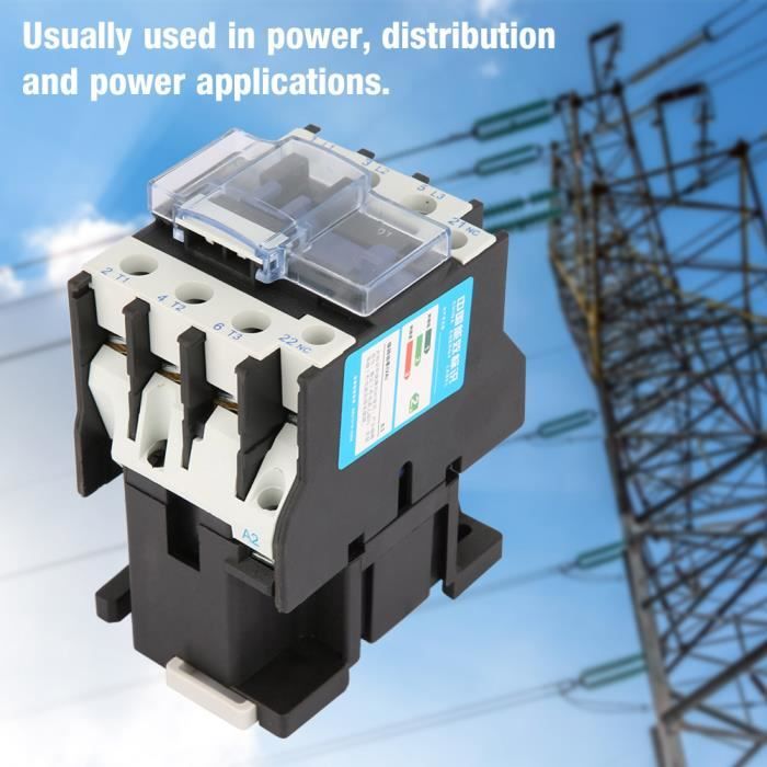 Contacteur AC - CIKONIELF - CJX2-3201 - 220V - 32A - Haute Sensibilité - Cdiscount Bricolage