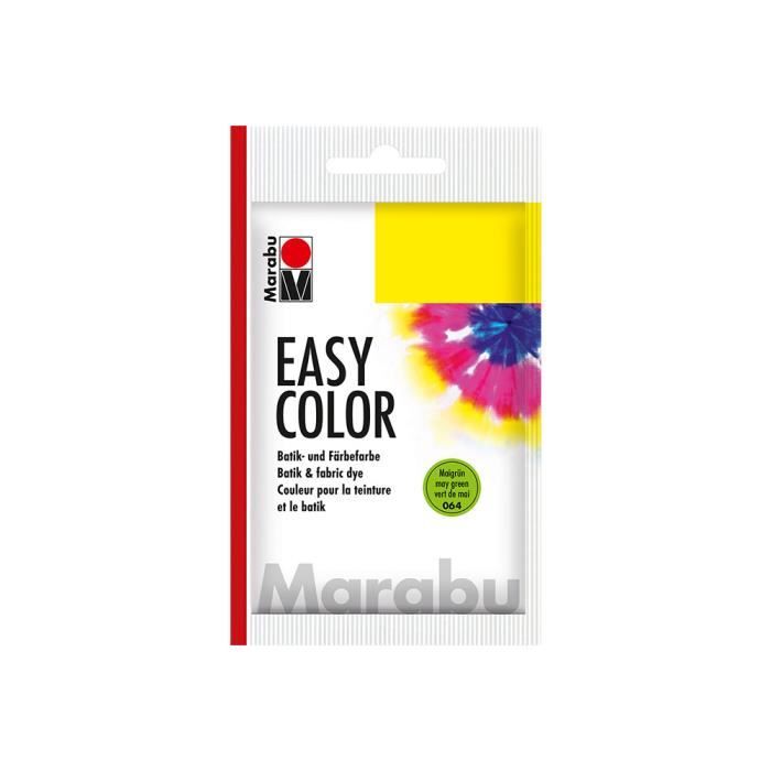 Teinture batique EasyColor Marabu Vert de mai - Cdiscount Au quotidien