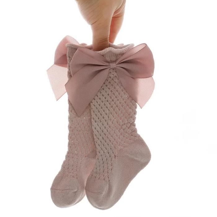 Bas - mis-bas en résille montantes pour fille - Style Royal - Blanc ...