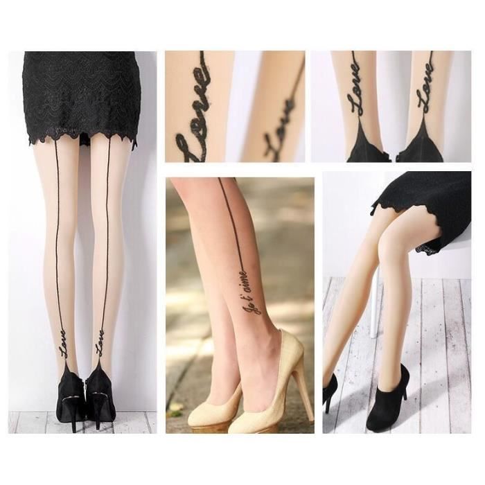 Collants Noirs En Résille Pour Femmes Et Filles Collants Sexy à Nœud