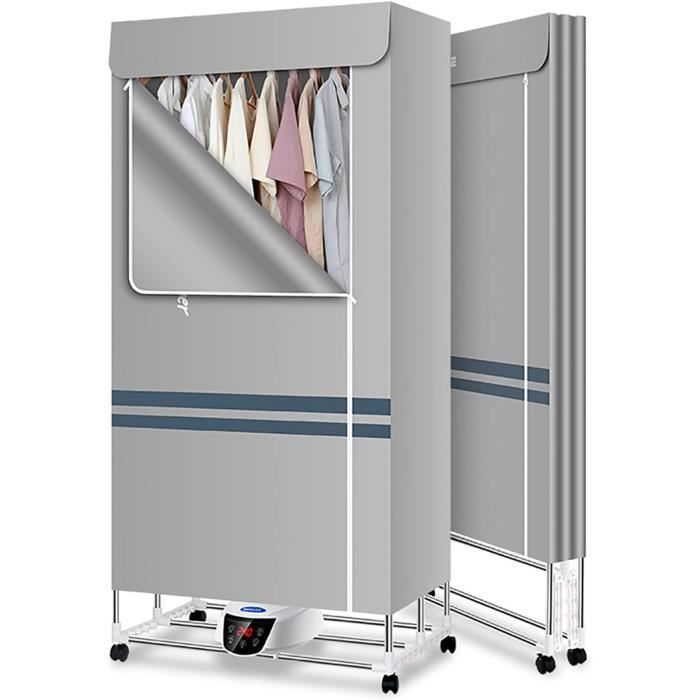 Sèche-Linge Électrique, 2300 W, Sèche-Linge Pliable Portable, 20 Kg ...