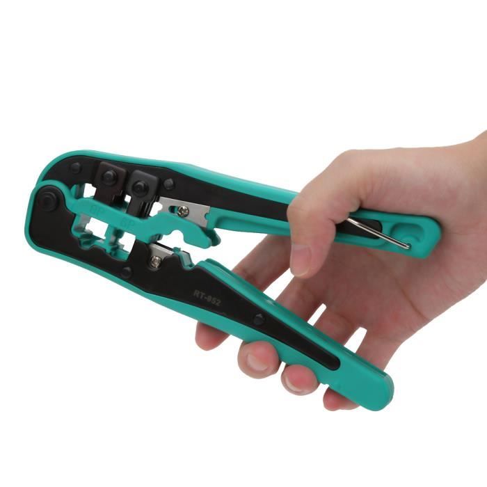 Sonew pince à sertir pour fil téléphonique 3 en 1 4P/6P/8P câble réseau ...