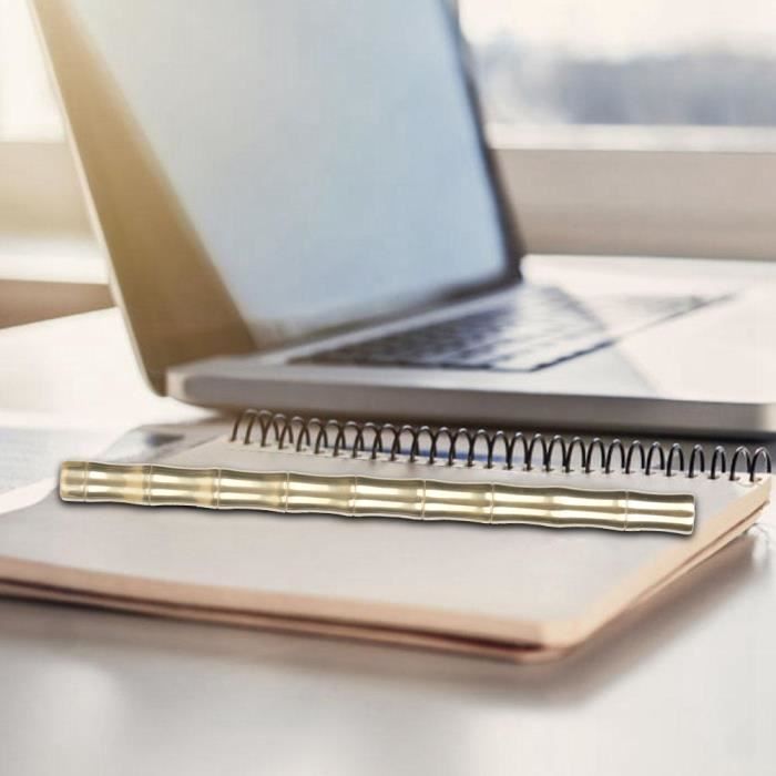 Tbest stylo de signature Stylo à bille multifonctionnel en laiton avec ...