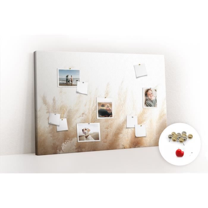 Tableau d'affichage Liege 120x80 cm épingles gratuites, Tulup ...