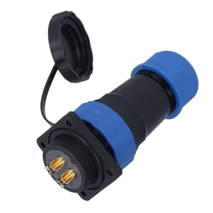 RA03062-Qiilu connecteur IP68 Connecteur étanche carré 4 trous IP68 ...