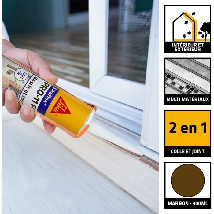 Flex PRO 11 FC Purform Marron,mastic polyuréthane PU tout en 1,mastic ...