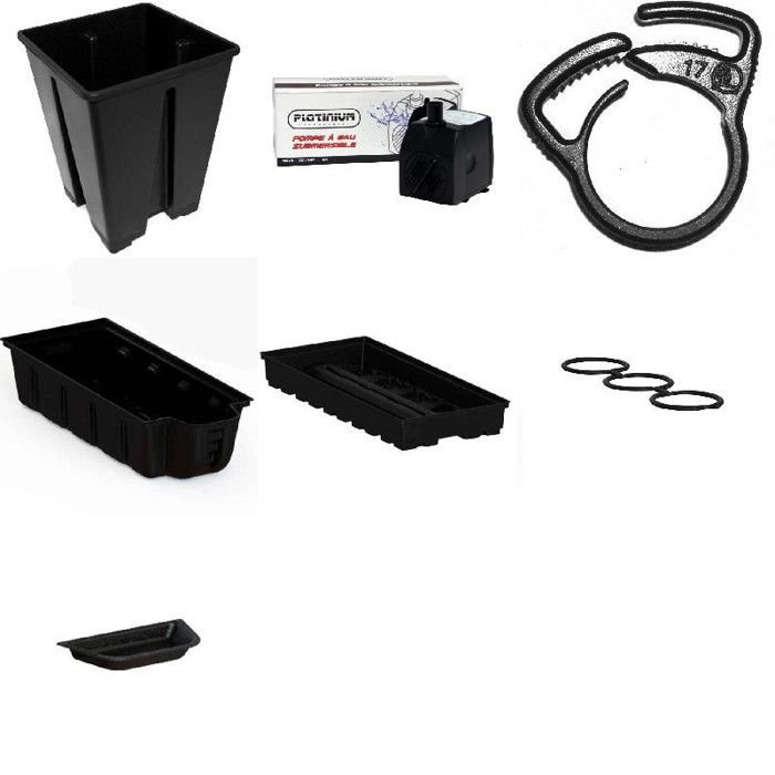 Platinium - HydroStar - 10 pots 3,4L - 90 x 40 x 38,5cm - Système ...