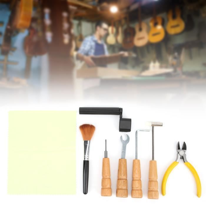 Pwshymi outil d'entretien de guitare Pwshymi ensemble d'outils de ...