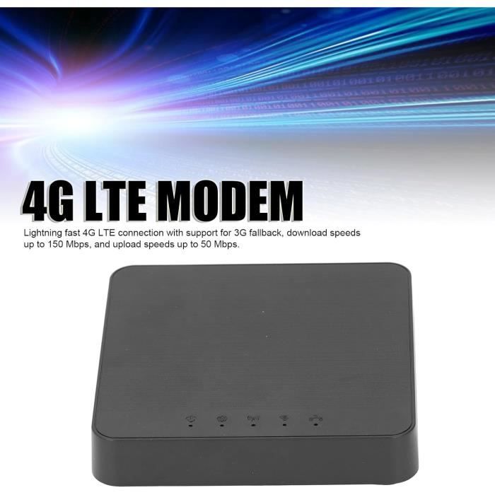 Luernas Hotspot Mobile Wifi 4G Lte, Routeur Modem Wifi Européen 150 ...