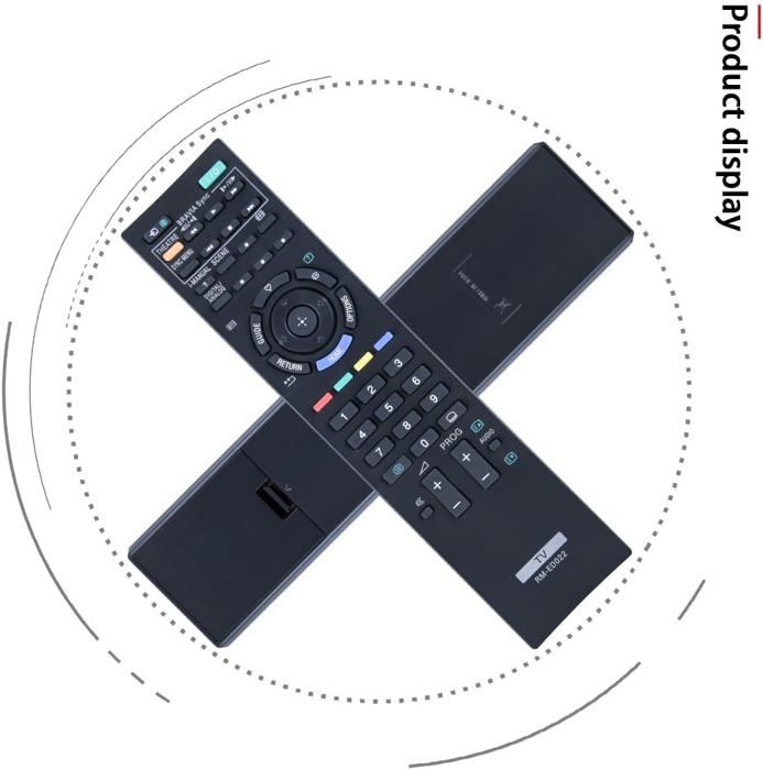 Nouveau RM-ED022 Télécommande de Remplacement Convient pour Sony Bravia ...