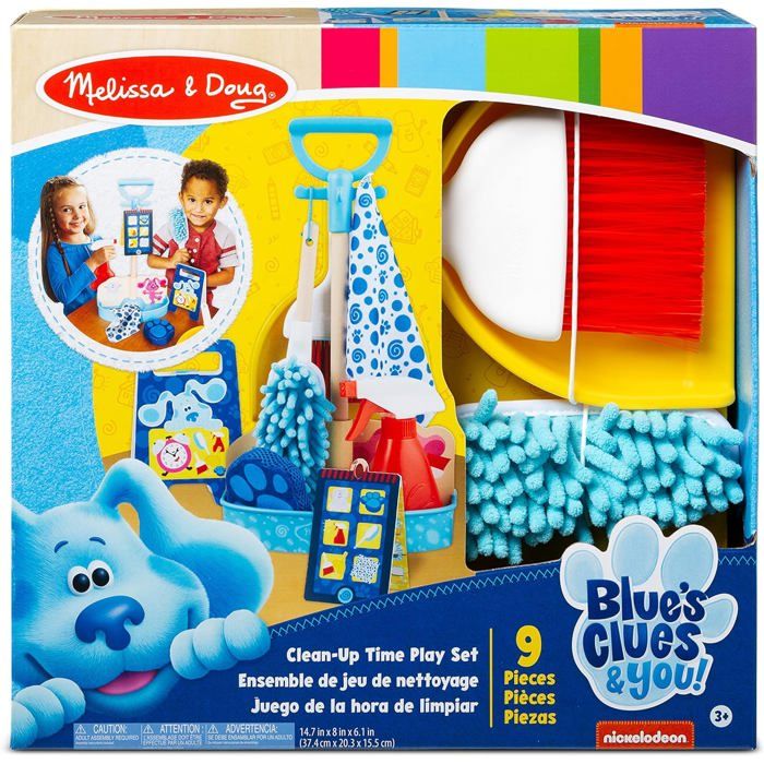 Blue’s Clues & You! Ensemble de Jeu L’Heure du ménage,Nettoyage des ...