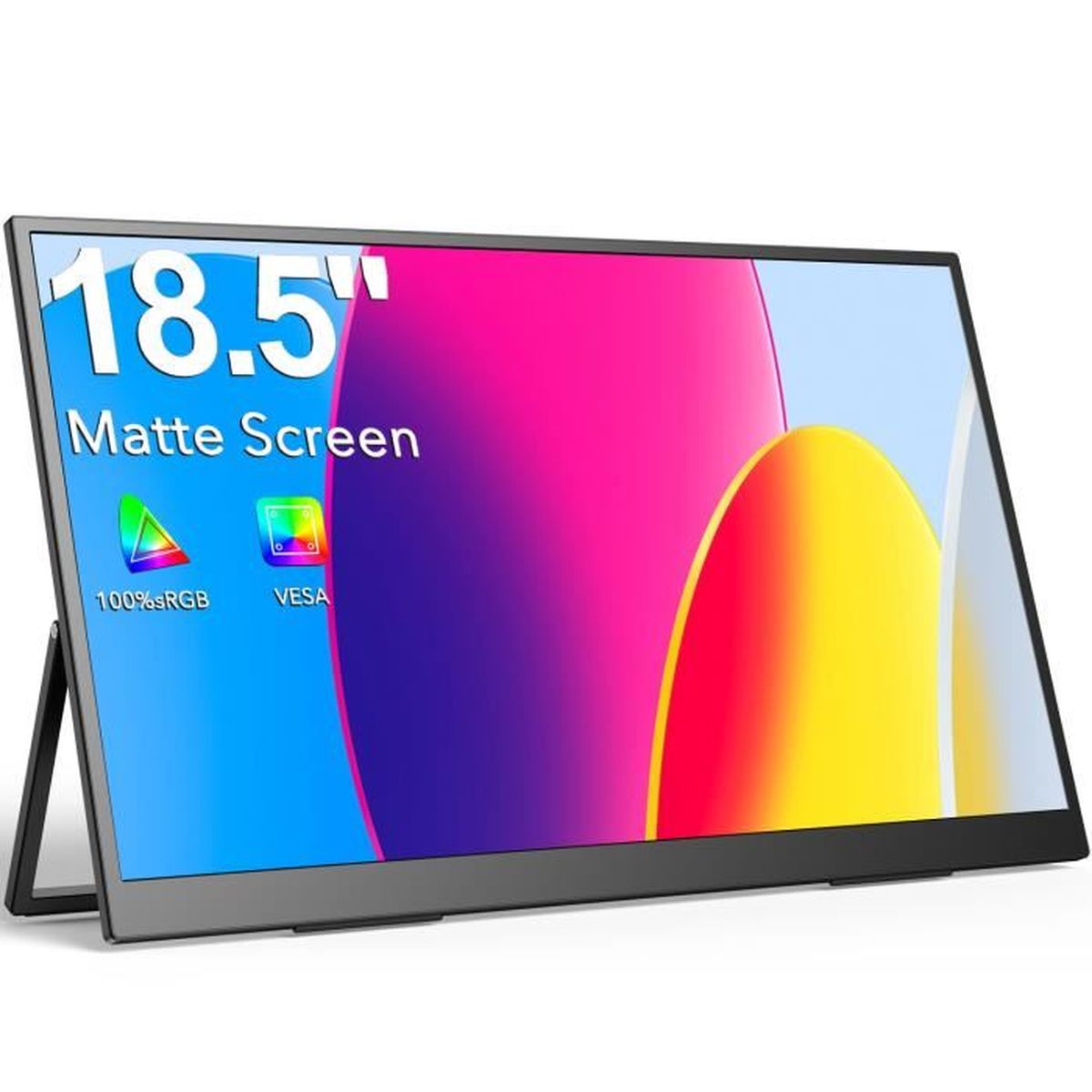 Ecran Portable 18 Pouces FHD 1080P 1000:1 100%sRGB VESA USB C HDMI ...