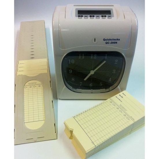 Pointeuse avec 125 cartes - Cdiscount Maison