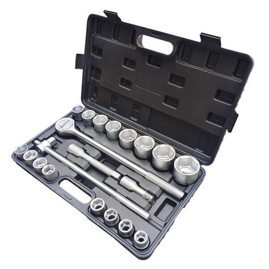 Coffret cliquet poids lourds et engins agricoles 16 douilles 20 pièces - Cdiscount Bricolage