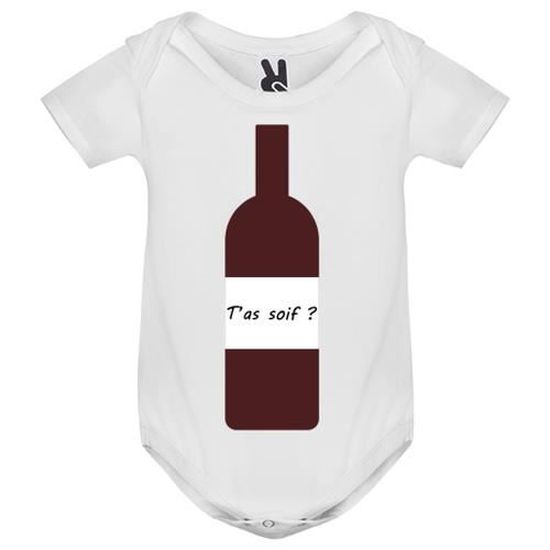 Body bébé blanc soif 01 Enfant Blanc - Cdiscount Prêt-à-Porter