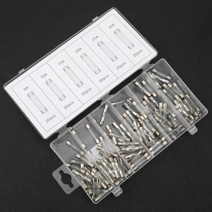 Assortiment De Fusibles En Verre, Fusible En Verre Usure - Économique À Usage Général Pour Un ...