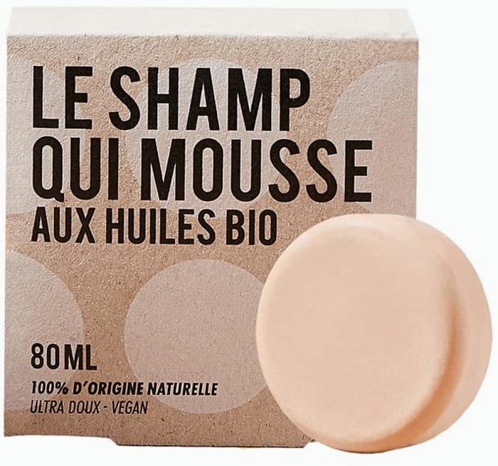 Shampoing Solide Bio Mousse - - Ultra Doux - Formule Argile Rose - 100% ...