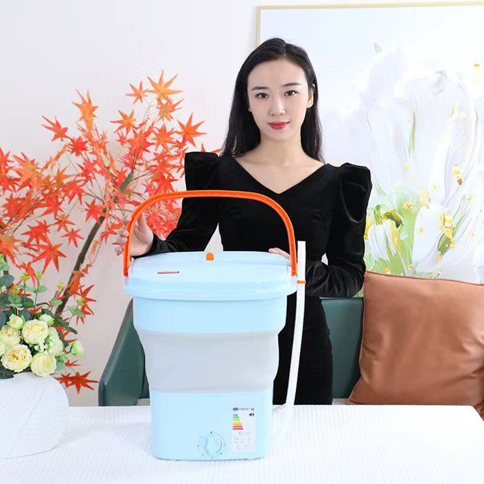 Machine à laver pliable de 12 litres - Design compact, stérilisation à ...