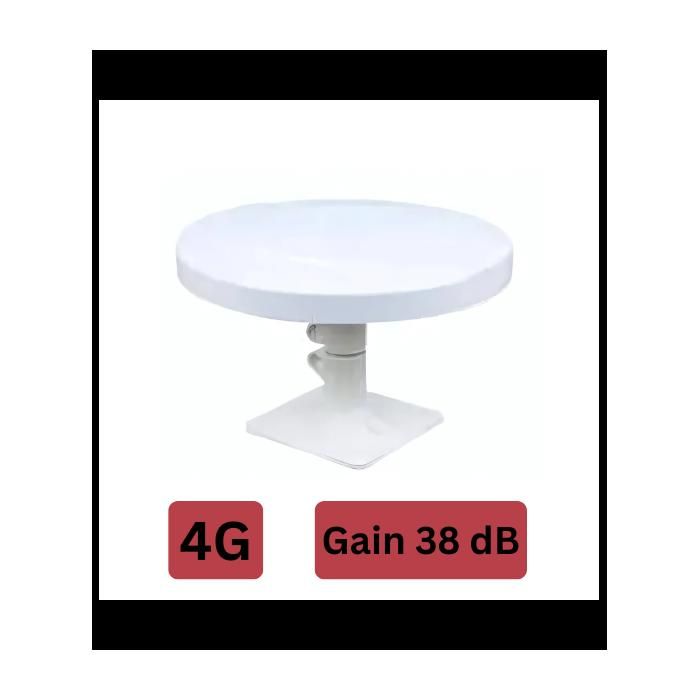 Antenne TNT passive omnidirectionnelle - Gain 38dB, Filtre 4G intégré ...