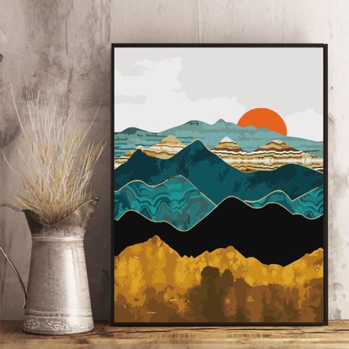 Peinture par Numéro Adulte Enfant, DIY Paint by Numbers Kit, pour ...