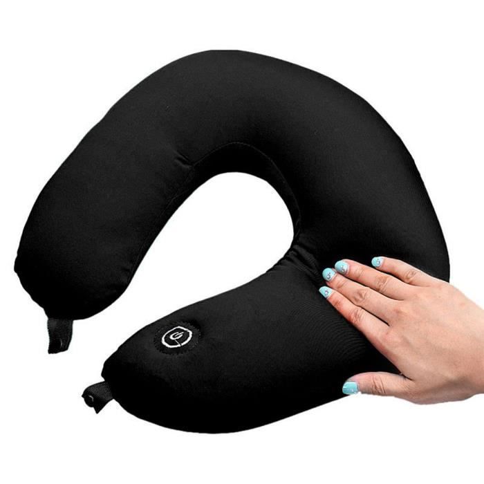 Nouveau Voyage oreiller massage du cou microbilles à piles BK Vibrant ...