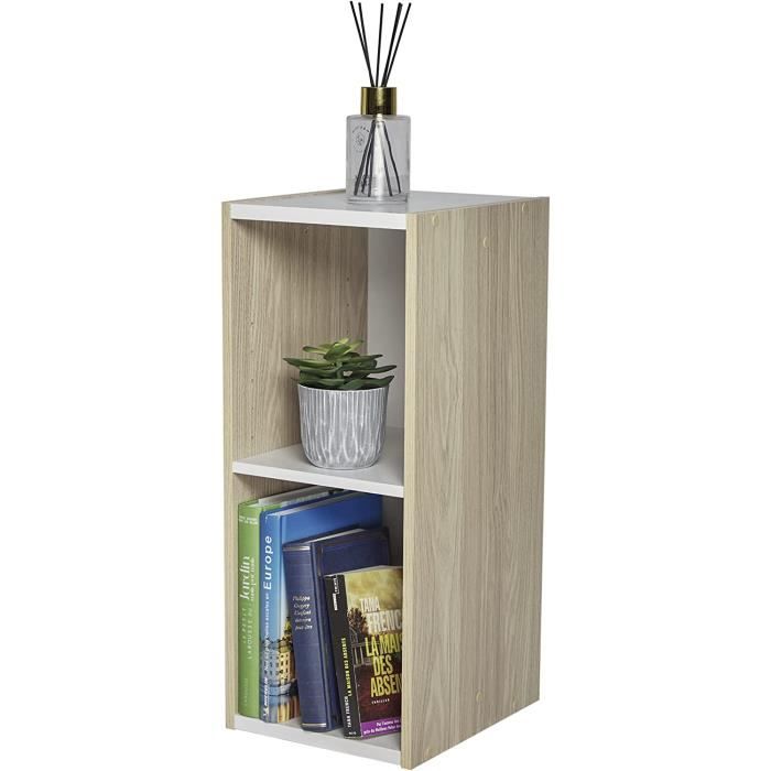 Meuble de rangement-Petit meuble de rangementBibliothèque à 2 etageres ...
