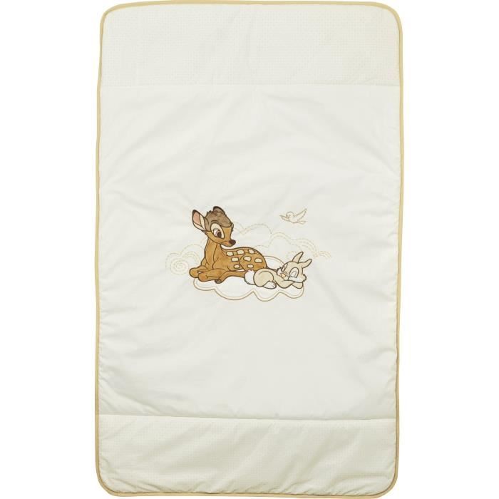 DISNEY Couvre Lit Bébé Bambi 60 x 120 cm - Cdiscount Puériculture ...
