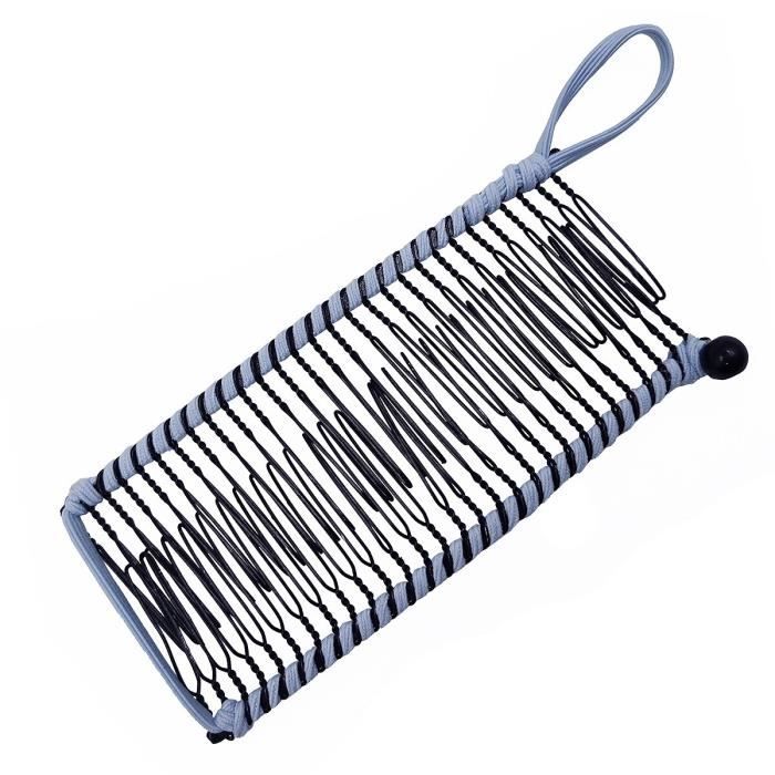 Pince à cheveux banane Vintage, tresse française, facile à utiliser ...