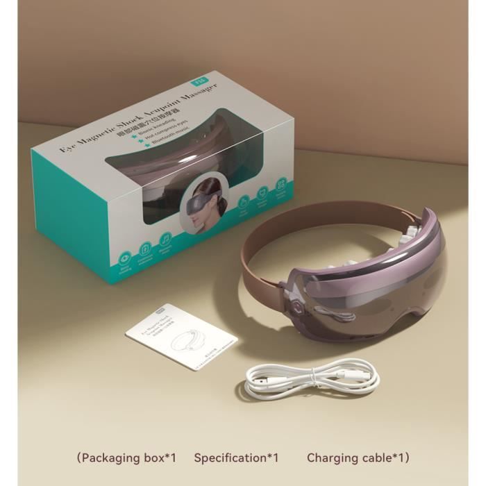 Masse des yeux - Instrument électrique de Massage des yeux, thérapie ...