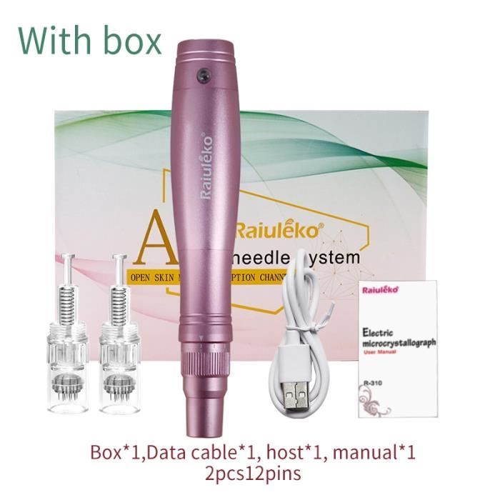 312 Rose Avec Boîte - Dermapen électrique, outils de Microneedling ...