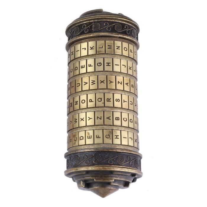 Da Vinci Code Lock, Puzzle Box, Design élégant fait une grande surprise ...