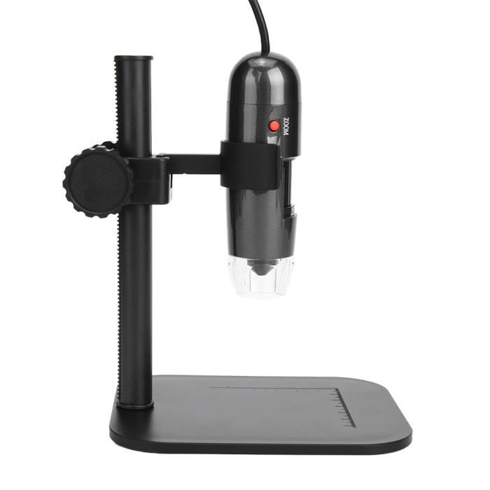 Microscope numérique USB LED 25X-600X - Cikonielf - Blanc - Cdiscount ...