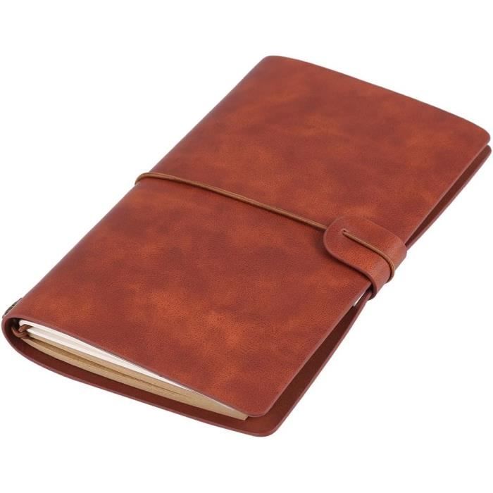 Carnet De VoyageCarnet De Voyage Personnalisé En Cuir Pu, Journal Bloc ...