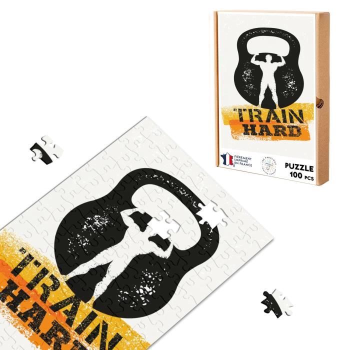 Puzzle Classique 100 pièces Train Hard Workout Fitness Body Building ...