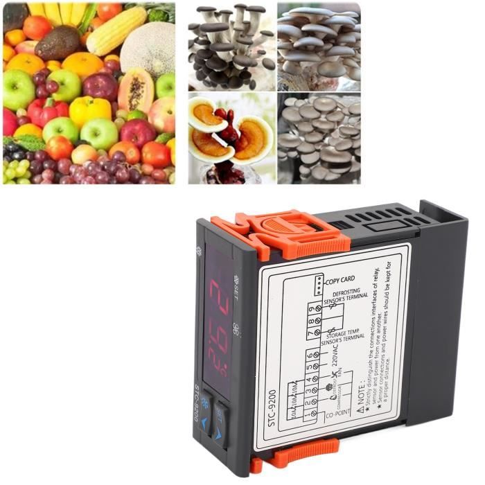 Régulateur de température STC 9200 GOTOTOP avec écran LED pour stockage ...