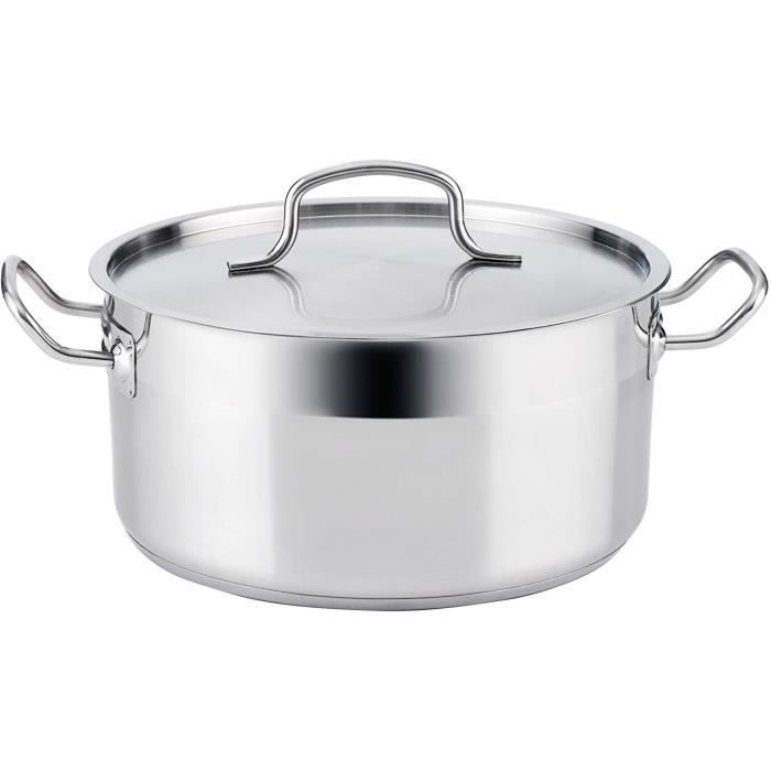 Grande Sauteuse - Limics24 - Cook Inox Basika – Poêle 32 - Cdiscount Maison