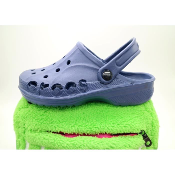 Sabots Sandales pour hommes - Sabots Doublés Classiques - Blue ...