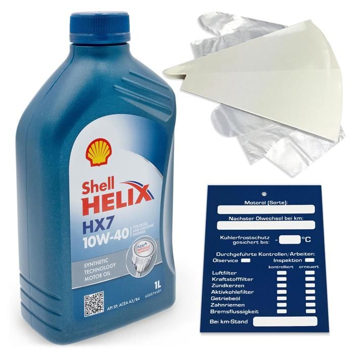 1 Litre Original Shell Helix Hx7 Huile Shell - Cdiscount Auto
