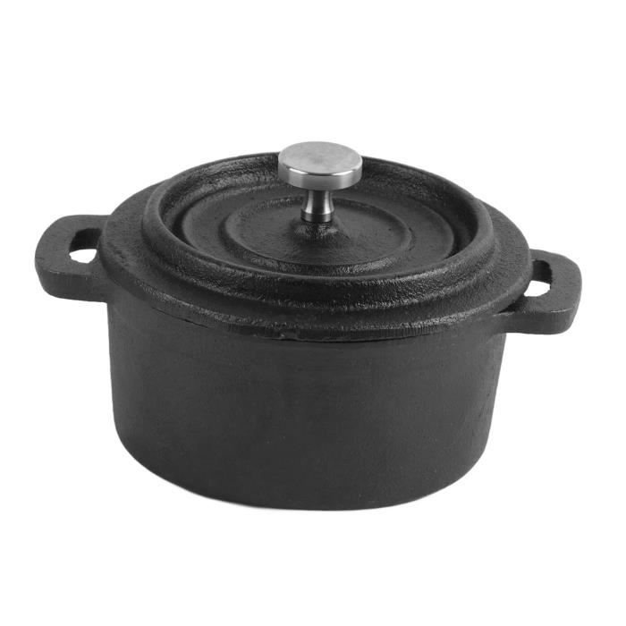 Cocotte - TMISHION - Marmite hollandaise - Fonte durable - Poignée ...