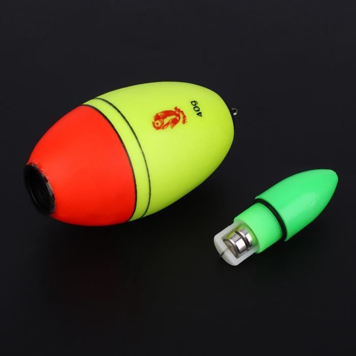 VGEBY Flotteur de poisson Light Bobber Flotteurs de pêche électroniques ...