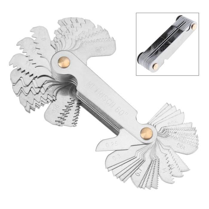 Jauge de filetage métrique impériale X-TOUT - 52 pièces - 55 et ...