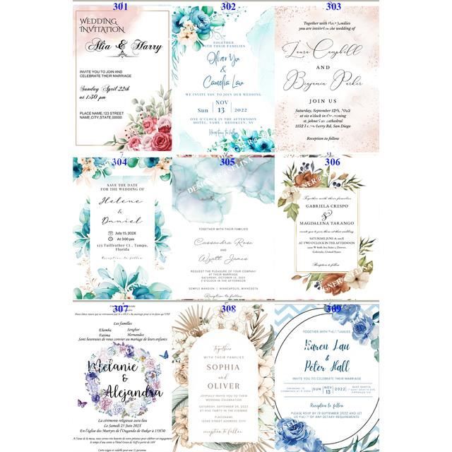 Carte d'invitation,ivory pearl-5x7inch--Invitations de Mariage à ...