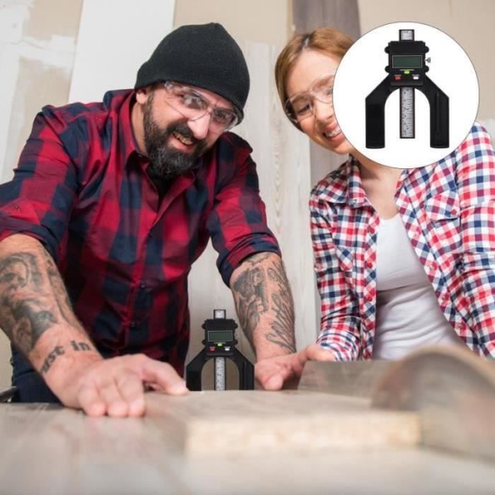 EQUERRE - COMPAS - REGLE - RAPPORTEUR - TRUSQUIN Depth Gauge ...