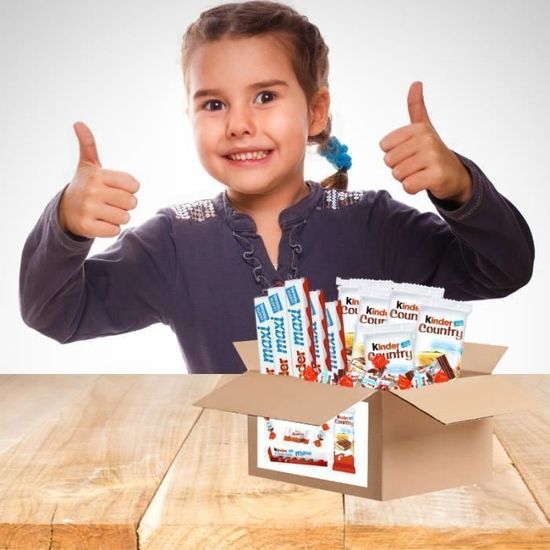 KINDER NOEL | Assortiment de 200 chocolats : Schokobons, Mini Bueno ...