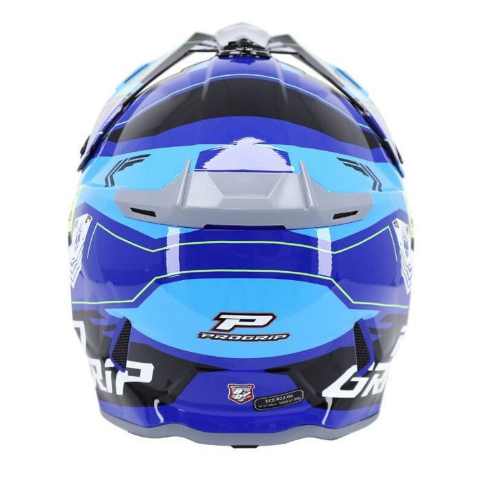 Casque moto cross Progrip Progrip 3080 Spirits (ECE 22.06 - Cdiscount Auto