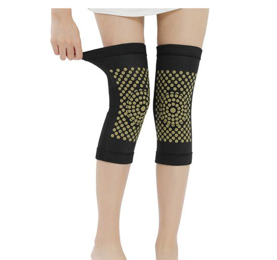 Genouillère en tourmaline auto-chauffante pour l'hiver,attelle de ...