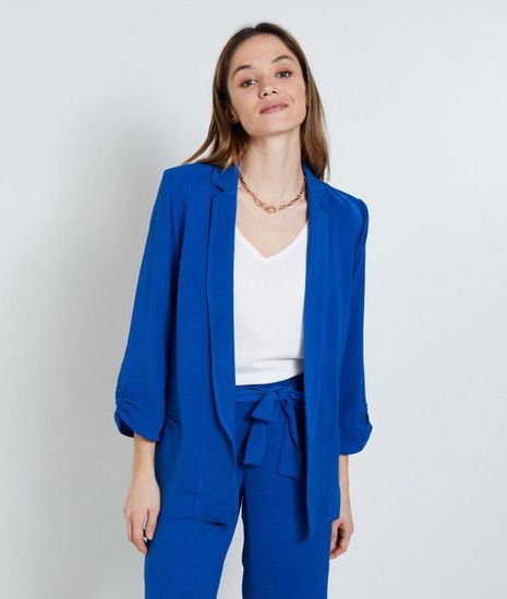 GRAIN DE MALICE - Veste fluide femme Marine - Cdiscount Prêt-à-Porter