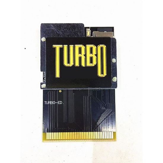 Accessoires Jeux Video - PCE - PCE CART - Moteur TURBO 600-en-1 - Noir ...