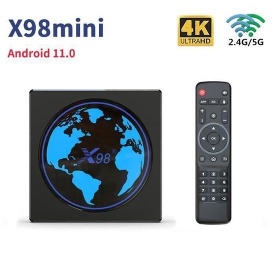 SUNNZO Android 110 Smart TV Box X98mini 2Go + 16Go: S905W2 Quad Core ARM Cortex A35 64 Bits ...